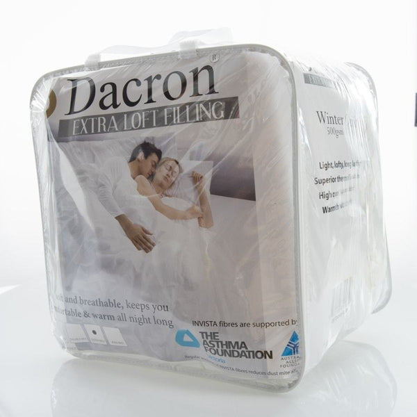 DACRON 500gsm Winter Quilt - ASTHAMA Foundation Approved for Allergies ...